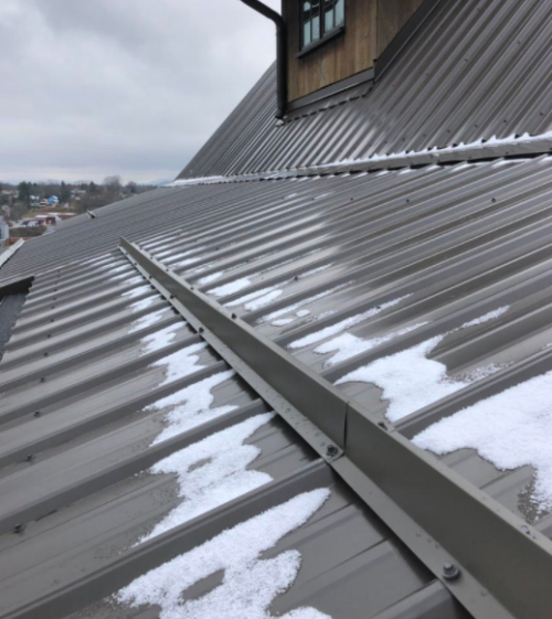 Metal-Roof-Snow-Guards - MW Steel Buildings